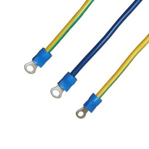 Quality Industrial Electrical Cable Assembly Terminal Ground Ring Wire Harness for sale
