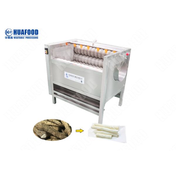 Quality Vegetable Washing And Peeling Machine Potato/Turmeric/Cassava Peeler Machine for sale