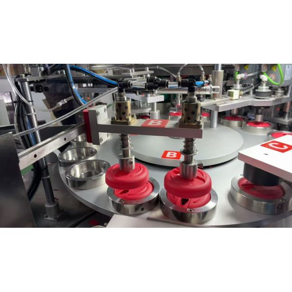 Quality Automatic Cap Assembly Machine with 70-120 Units/Minute Speed and Visual Camera for sale