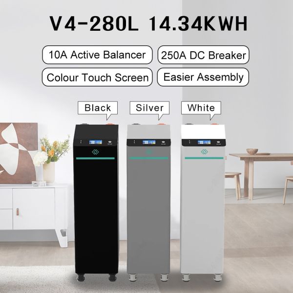 Quality Poland Seplos V4 Standing DIY Kits 48V 51.2V case 200A BMS With 10A Active Balancing for 16-18kwh EVE MB31 CATL 314ah for sale