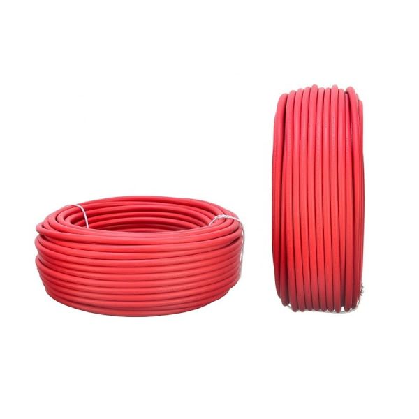 Quality 300/500V PVC Insulation Solid Core BV 1X0.5mm2 Red Electrical Wire for Powering for sale