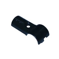 Quality T-Joint Black Metal Clamp / Rust Protection Connector for ABS Coated Pipe for sale