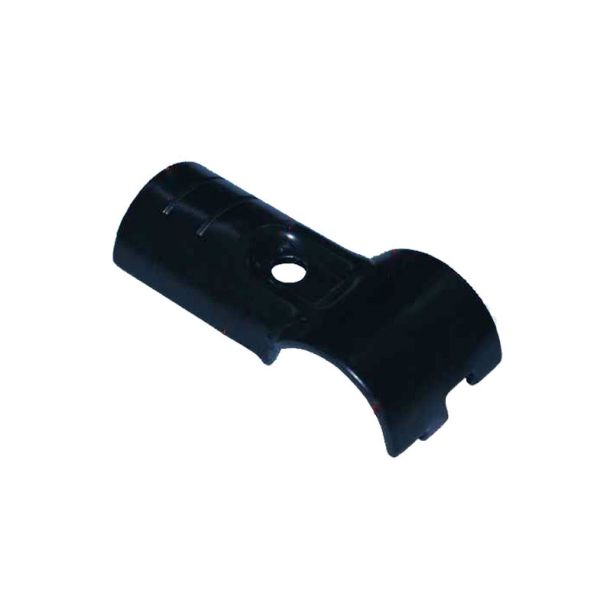 Quality T-Joint Black Metal Clamp / Rust Protection Connector for ABS Coated Pipe for sale