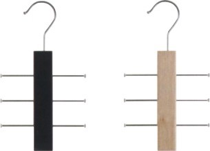 Quality Hotel Room Hangers Wooden Tie Hanger for sale