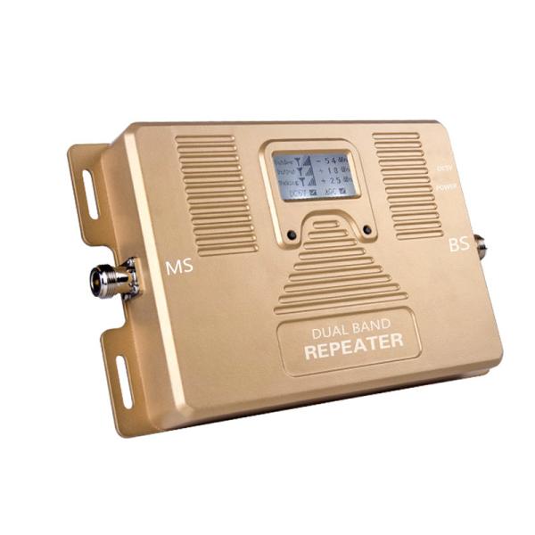 Quality Dual Band 1800/2100MHz 2G/3G/4G Signal Booster with LCD Display for sale