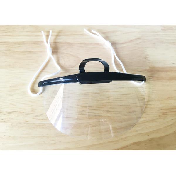 Quality 6 Colors PPE Transparent Plastic Clear Mouth Shield With Anti Fog Lens for sale