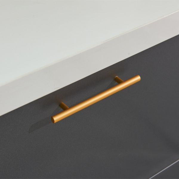 Quality Commercial Metal Handle Adjustable PVC Kitchen Cabinet Particle Board for sale
