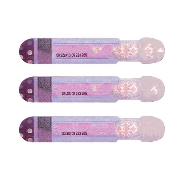 Quality OEM Wine Security Label Custom Printed Fluorescent Labels For Alcohol Tax Stamp for sale