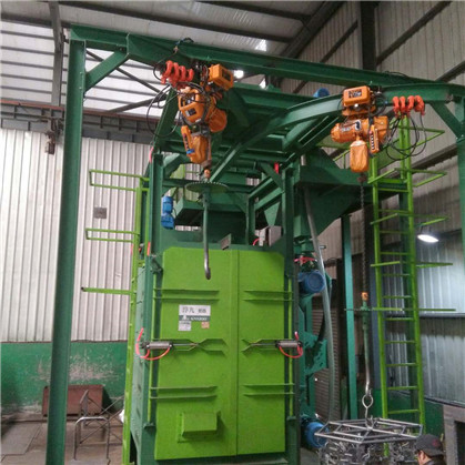 Quality Large Spinner 1500*1900mm Shot Blasting Equipment Surface Cleaning for sale