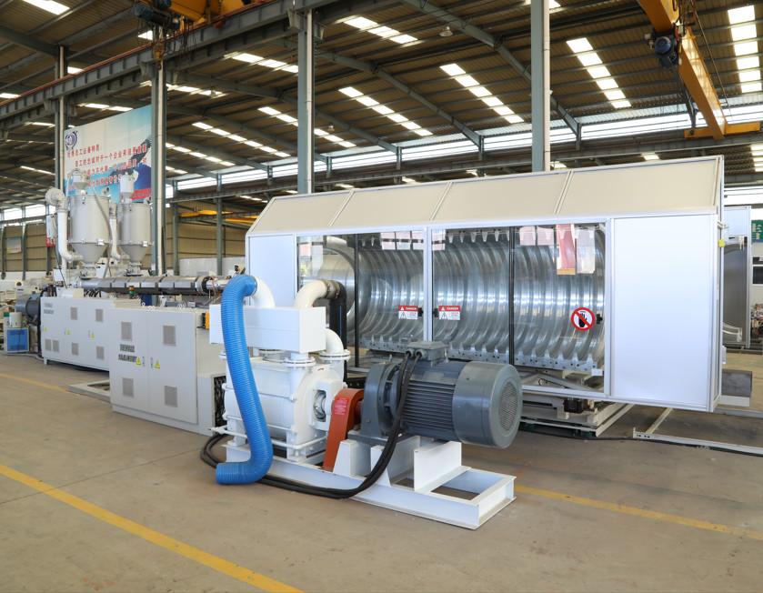 Quality High Speed Corrugated Pipe Machinery HDPE/PP/PE Plastic Pipe Production Line for sale