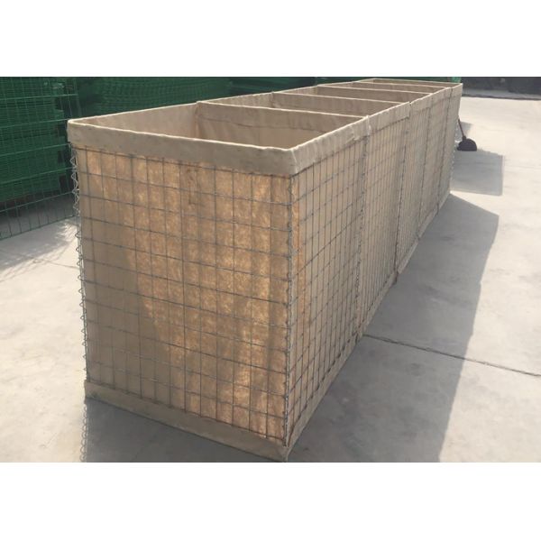 Quality Galvanised Welded Mesh Defebsive Barriers / itary Defebsive Bastion For for sale