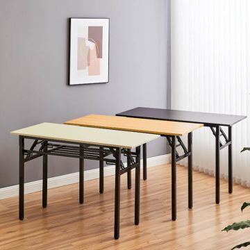 Quality Rectangular Foldable Training Table Melamine For Meeting Room Conference for sale