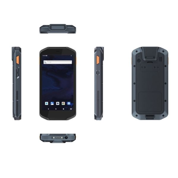 Quality RK3568 CPU 4GB RAM Waterproof Industrial Android Rugged Handheld PDA with 5-Inch Screen for sale