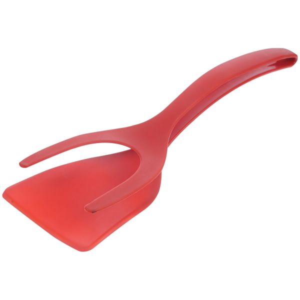 Quality Fruit Vegetable Tools Type 2 In 1 Spatula Tong PPA Material Grip and Flip Egg for sale