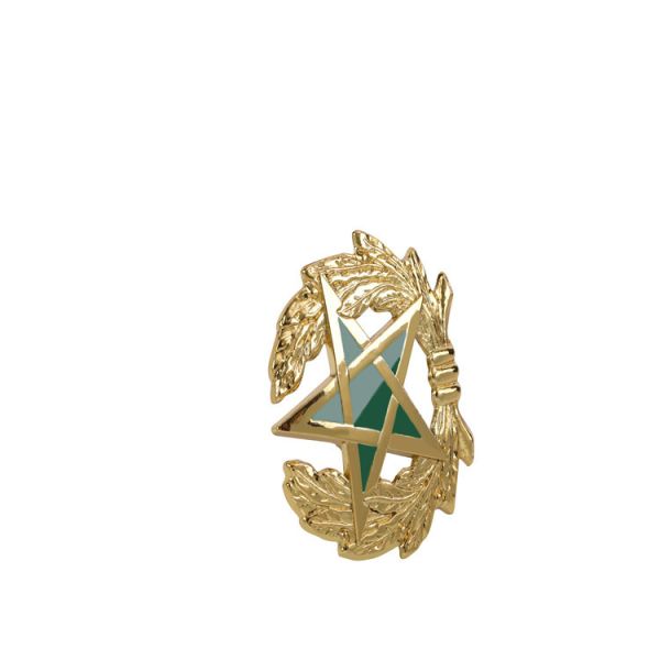Quality Personalized Sheriff Detective Police Metal Badge Chinese Logo Pentagram Lapel for sale