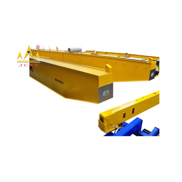 Quality European Type Yellow Overhead Bridge Crane Double Girder Optimized Design 5t To 80t for sale