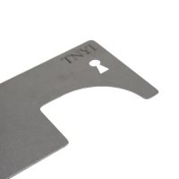 Quality New Arrivals 0.7mm/0.3MM Portable Wallet Door Seam Manual Firefighter Hand Lock for sale