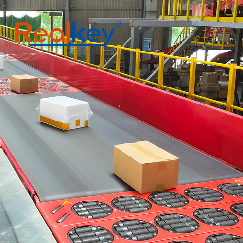 Quality 6000p/H Swivel Wheel Logistics Sorting System Customization Options Available for sale
