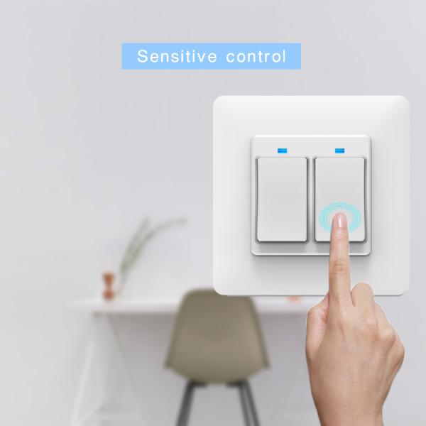 Quality WIFI 2 Gang Smart Switch No Neutral for sale