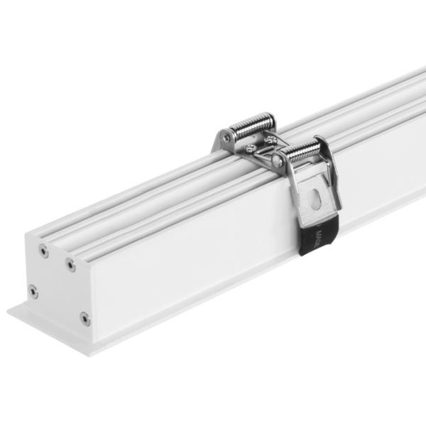 Quality Aluminum Recessed LED Linear Light / High Lumen Suspended LED Strip Lighting for sale