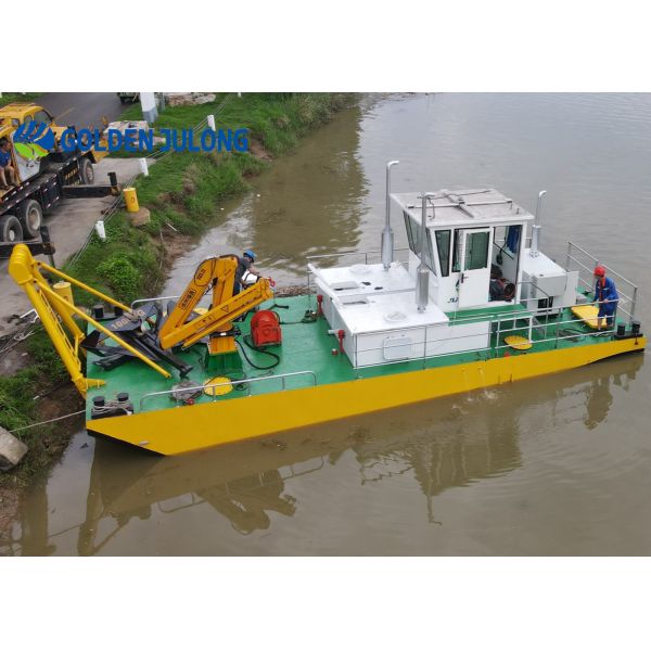Quality Hydraulic Multi Cat Work Boat for Dredger Working Speed 8-10 knots 2 Pieces for sale