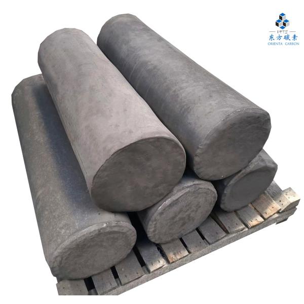 Quality 100 Mpa Dark Grey Isostatic Graphite Rod For Metal Crystallizer Industry for sale