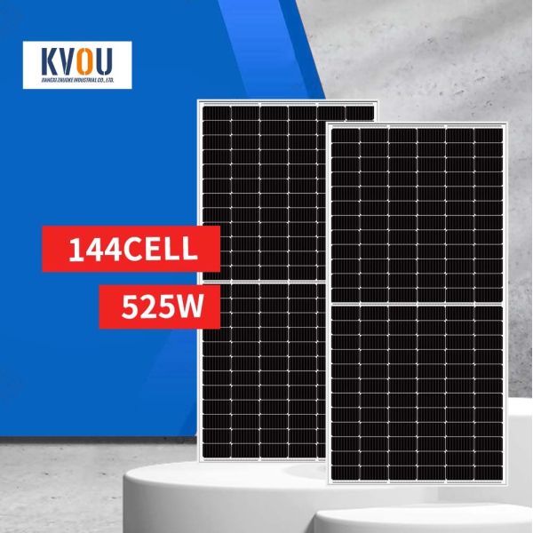 Quality On / Off Grid Solar System Monocrystalline 525W Solar Panel Roof Installation for sale