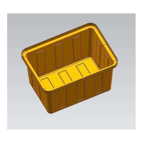 Quality One hundred thirty liters of square box mold for making plastic products for sale