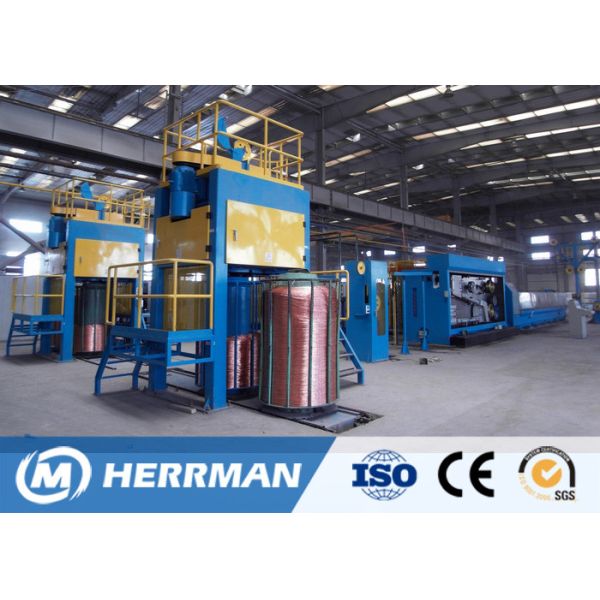 Quality Automatic Wire Drawing Machine Separate Motor Driven 450mm Capstan Diameter for sale
