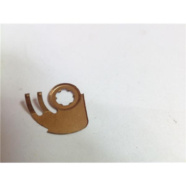 Quality Good Conductivity Electrical Progressive Metal Stamping Shrapnel Long Life Time for sale