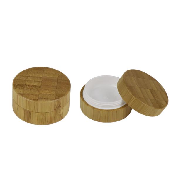 Quality Thermal Transfer Leakproof 5g-250g Bamboo Cream Jar OEM Logo for sale