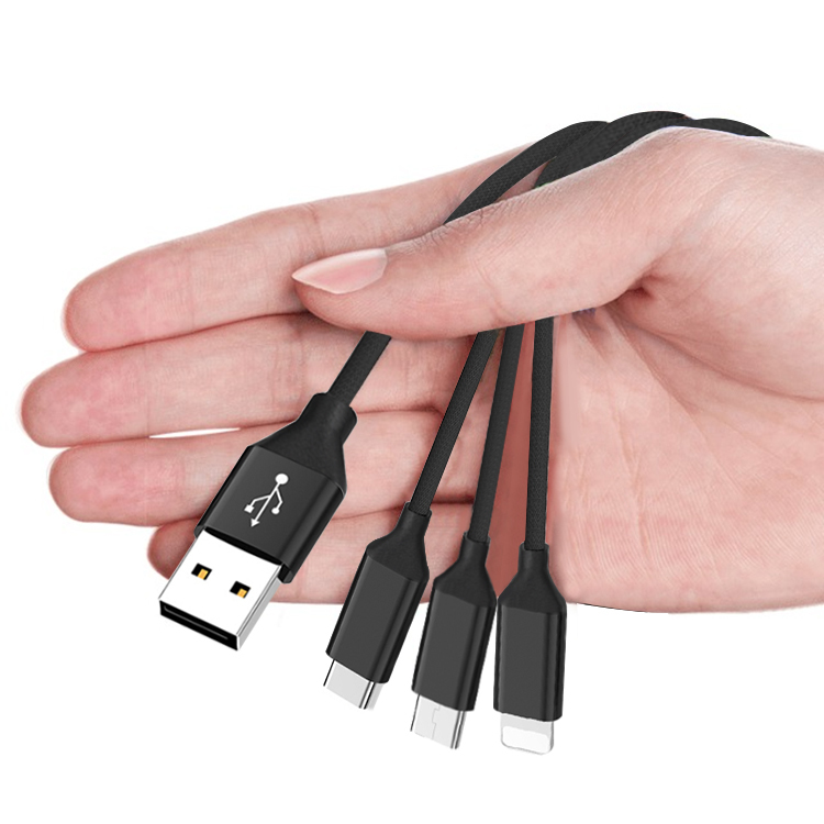 Quality Durable 3 In 1 Multifunctional USB Cable OD 3.5mm for sale