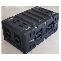 Quality IP6X Roto Rack Case Rolling Rack 6U 24kg Rack Case With Wheels for sale