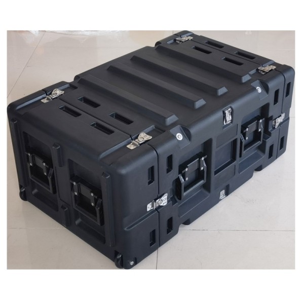 Quality IP6X  Roto Rack Case Rolling Rack 6U 24kg Rack Case With Wheels for sale