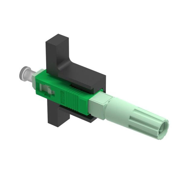 Quality SC APC Fiber Optic Fast Connector for Network Field Assembly Return loss APC for sale