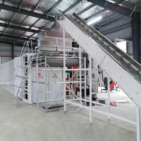 Quality 3000kg 4Layer Stainless Steel Belt Dryer For Bergamot Food for sale
