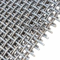 Quality 65Mn Wire Mesh Vibrating Screen , machine weaving crusher screen mesh for sale