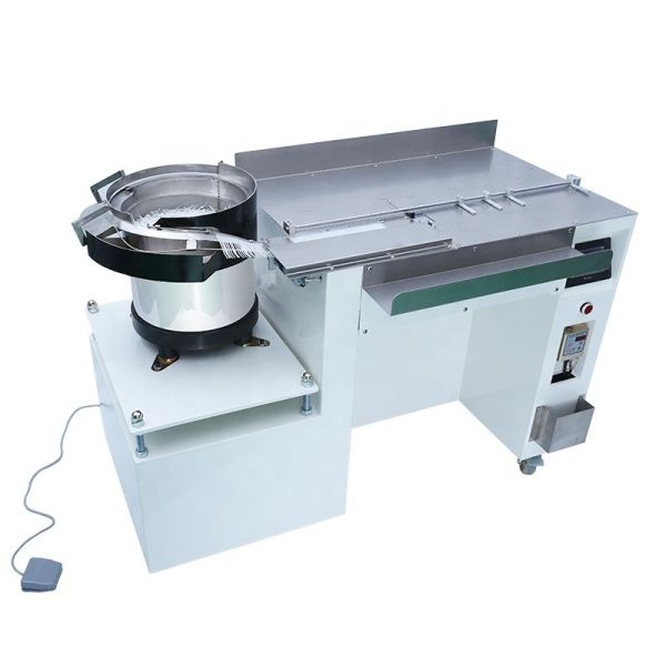 Quality Desktop Automatic Self Locking Nylon Cable Tie Machine Automatic PLC Touch for sale
