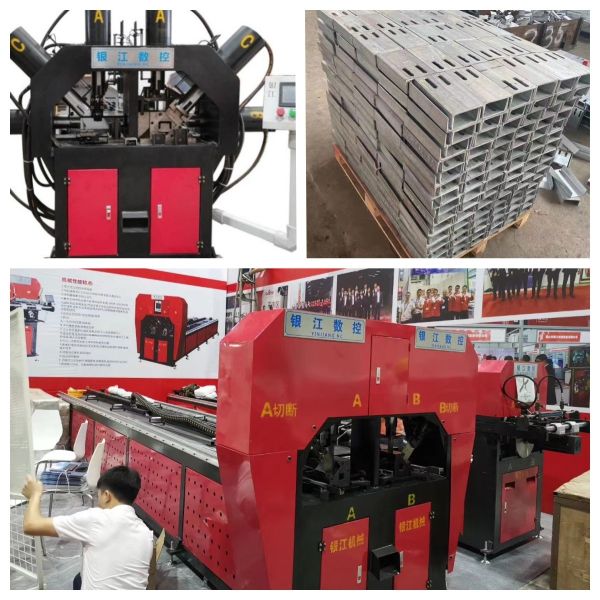 Quality 50Hz Electric CNC Steel Structure Punching Machine 1000kN CNC Control System for sale