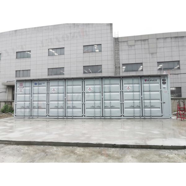 Quality Customized Capacity Battery Storage Container Intelligent Temperature Regulation for sale