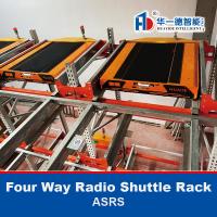 Quality Four Way Radio Shuttle Racking ASRS pallet runner rack system 4 Way Radio Shuttle Racking for sale
