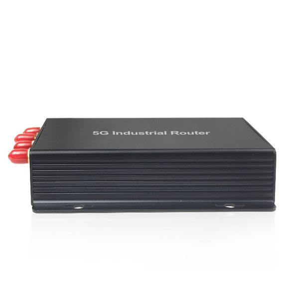Quality Practical Black Industrial Modem Router 1000Mbps 2 Gigabit Ports for sale