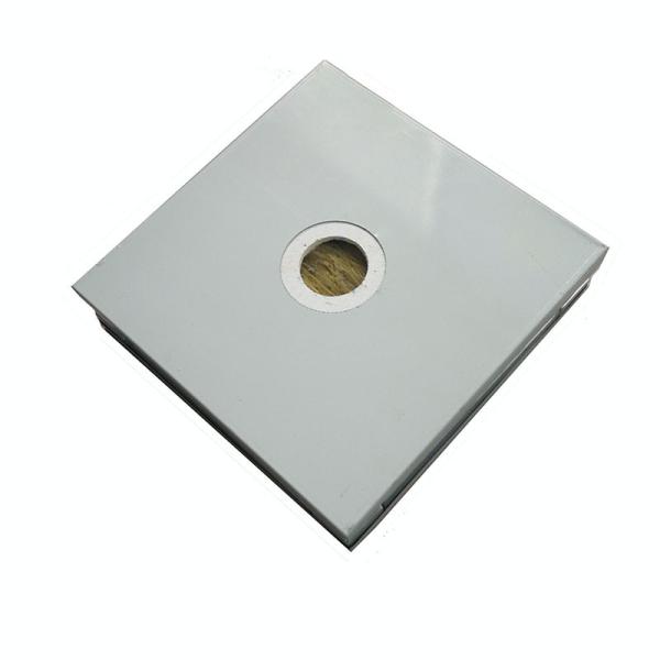 Quality Waterproof Magnesium GMP Rockwool Sandwich Panel Thickness 100mm for sale