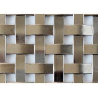 Quality Flat Woven 2.2mm Stainless Steel Metal Mesh Bunnings Oil Free for sale