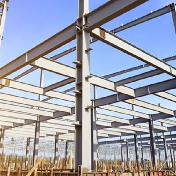 Quality C Z Purlin Prefab Warehouse Buildings Steel Frame Storage Building Workshop for sale