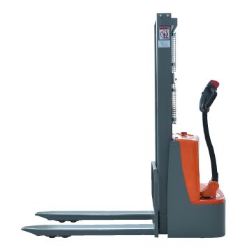 Quality Workshop Light 3m 1000KG Power Electric Stacker Forklift for sale