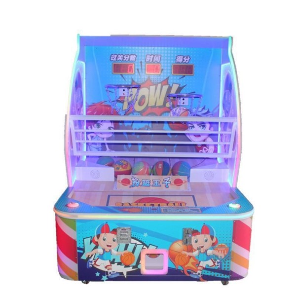 Quality Children's Pop A Shot Arcade Basketball Game Machine 2 Players Coin Operated for sale