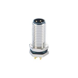 Quality Miniature Circular M8 Panel Mount Connector M8 3 Pin Female Connector for sale