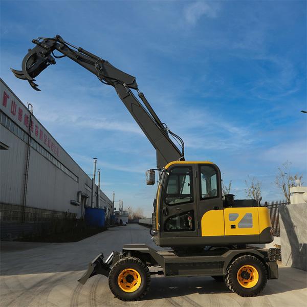 Quality ZHONGMEI Excavation Machinery Boom Length 3560mm Engineering Wheel Excavator for sale
