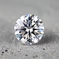 Quality Special Shape Moissanite White VVS1 Round Flawless Moissanite Stone for sale